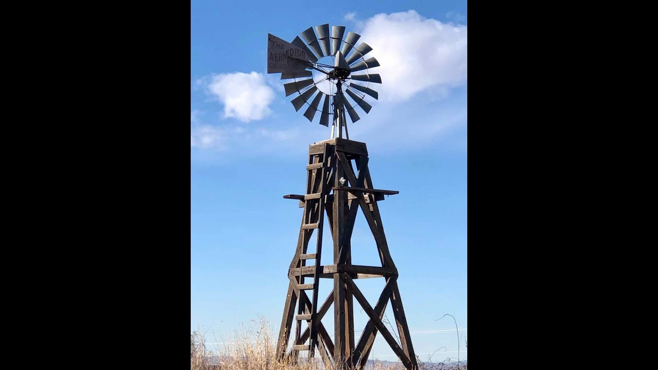 WINDMILL PUMPS and how they work - YouTube
