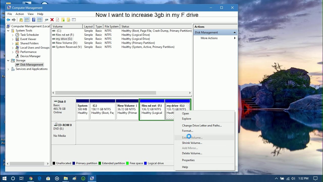 Driver Partition | Increase driver space | Disk Management - YouTube