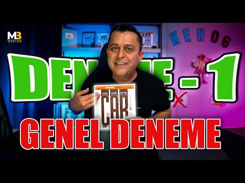 Deneme-1 | ÇAK AYT GEOMETRİ GENEL DENEME | AYT GEOMETRİ DENEMELERİ