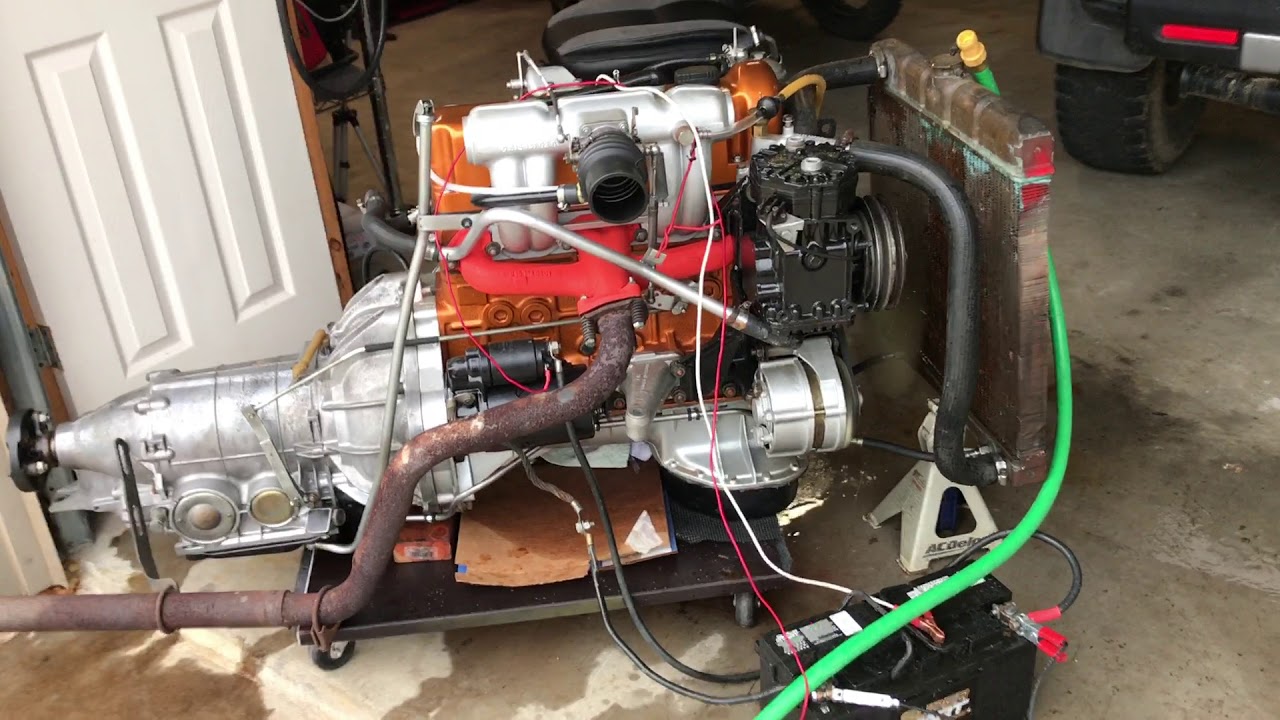 1974 Mercedes Benz 240D OM616 Engine running after quick rebuild ...