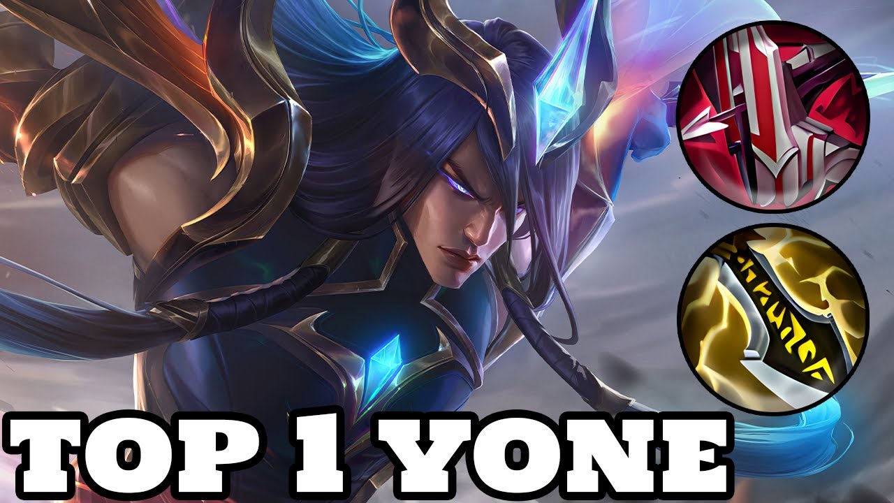 Wild Rift Yone - Top 1 Yone (Dawnbringer Yone Skin) Gameplay Rank - YouTube