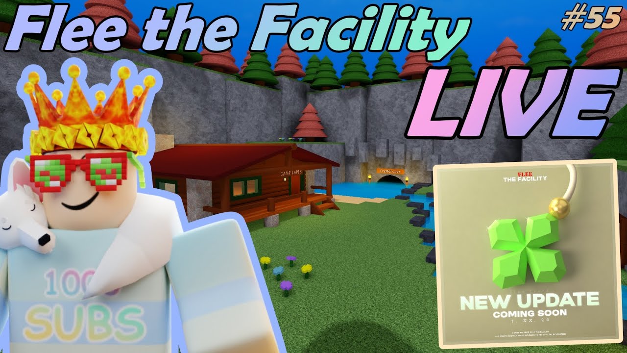 Flee the Facility LIVE #55 - LEVEL 500!!! - YouTube