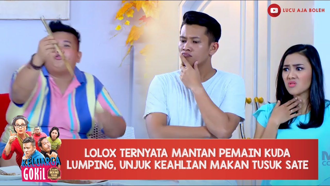 LOLOX TERNYATA MANTAN PEMAIN KUDA LUMPING, UNJUK KEAHLIAN MAKAN TUSUK ...