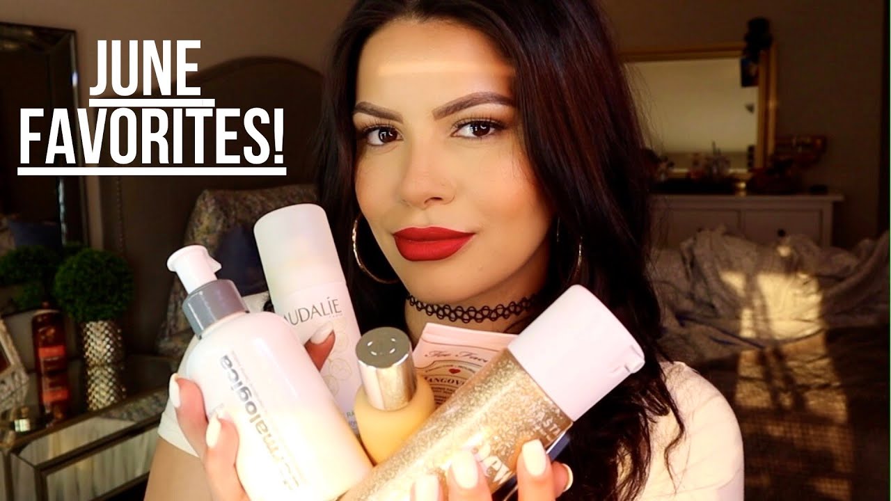 JUNE FAVORITES | SKINCARE + MAKEUP + HAIR - YouTube