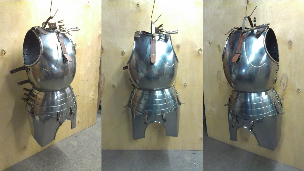Миланская кираса. Сборка торса / Milanese cuirass. The torso making ...