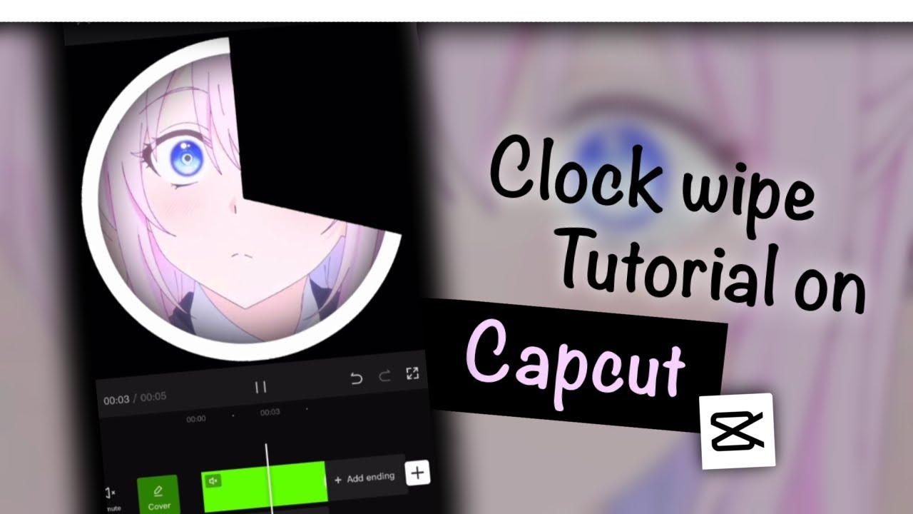 Clock wipe - Capcut AMV tutorial - YouTube
