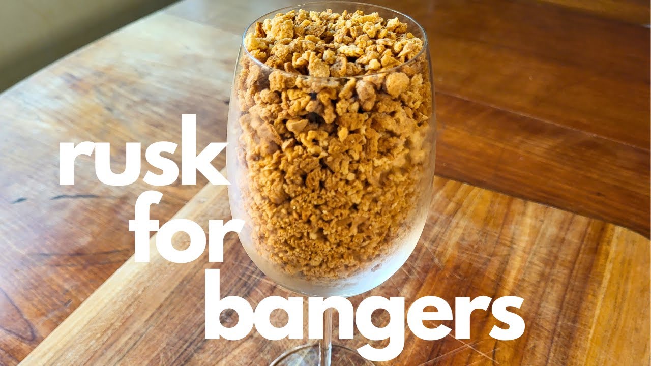 Make Rusk For Sausages In A Few Easy Steps | Gourmet Woodsman - YouTube