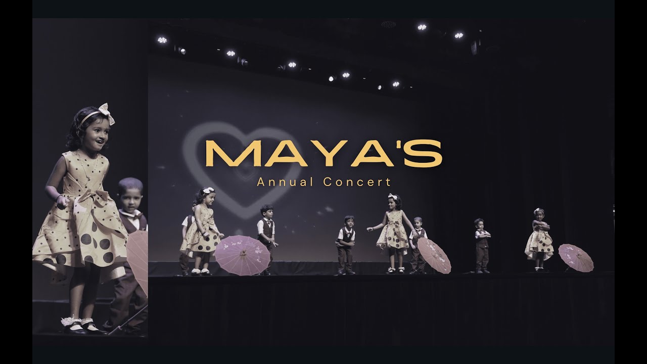 Maya's Annual Concert - Retro Dance Performance - YouTube