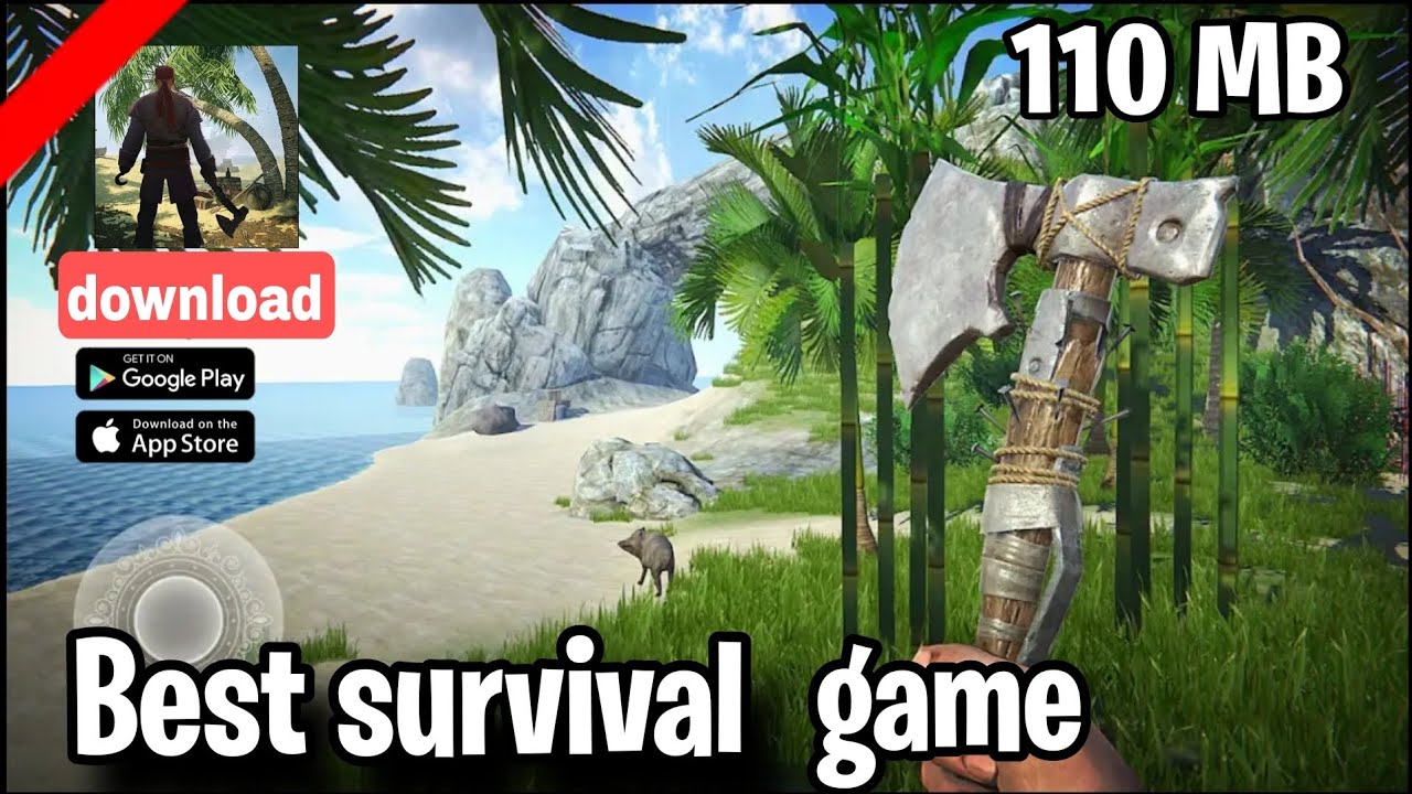 BEST SURVIVAL GAME FOR ANDROID LAST PARIT SURVEY ISLAND - YouTube