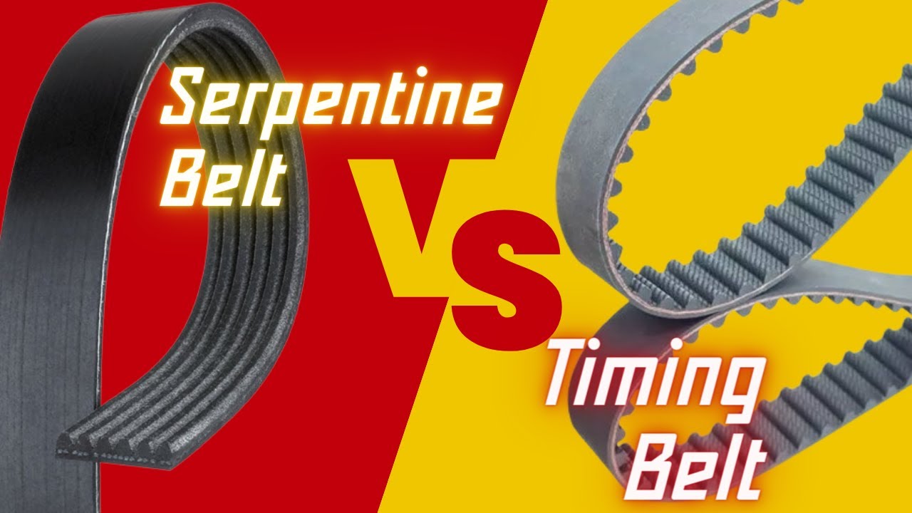 Serpentine Belt Vs Timing Belt Which One Saves Your Engine YouTube