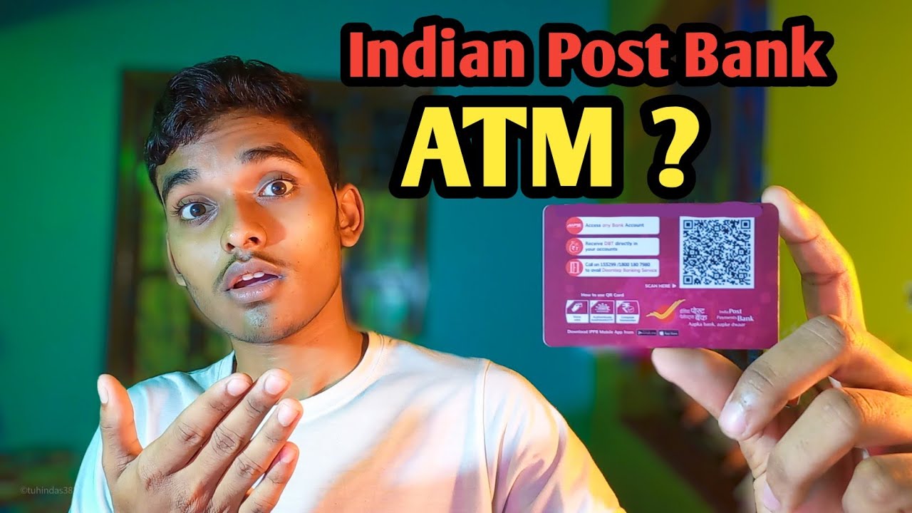 How to Get Indian Post Payment Bank Card, ATM ? - YouTube