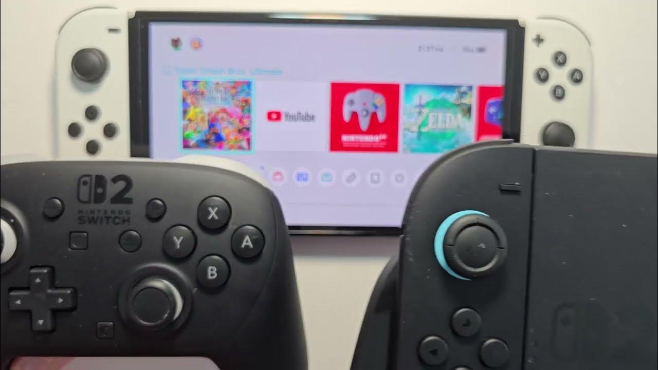 Do Nintendo Switch 2 Controllers Work on Switch 1? - YouTube