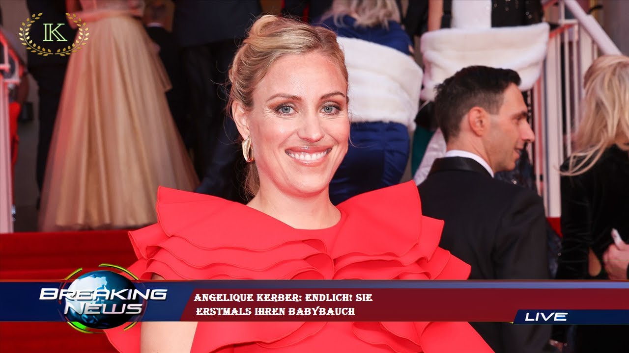 Angelique Kerber: Endlich! Sie erstmals ihren Babybauch - YouTube