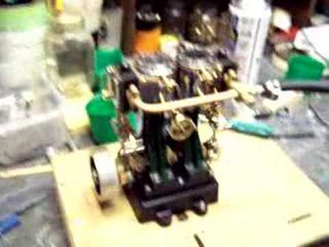 stuart turner D10 with reversing gear - YouTube