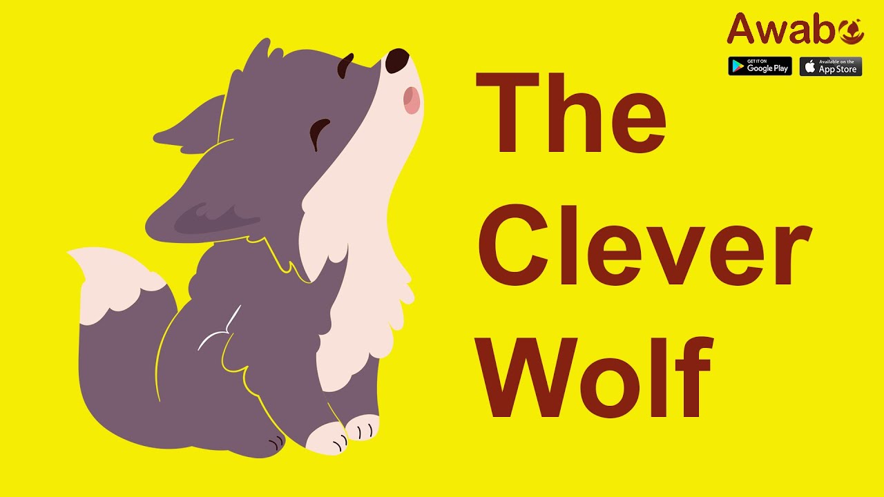The Clever Wolf | English Stories | Awabe - YouTube