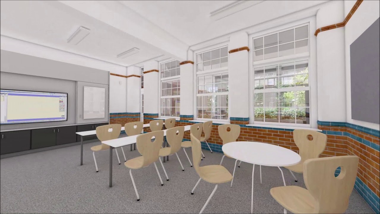 Tonyrefail Community School Secondary Phase Flythrough - YouTube