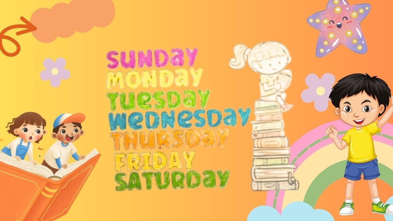 Days of the Week Drawing for Kids – Fun & Easy Learning Activity - YouTube