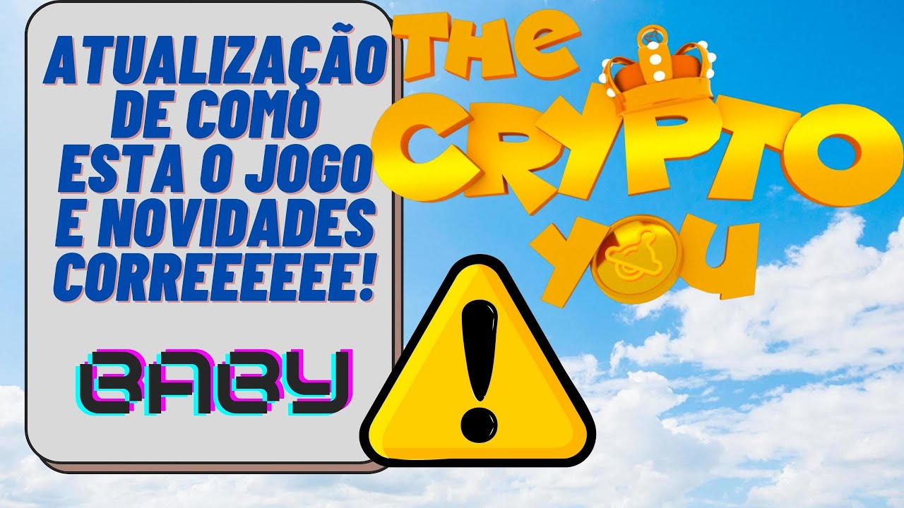 THE CRYPTO YOU - ATUALIZAÇÕES E NOVIDADES DO GAME CORRE PARA ASSISTIR ...