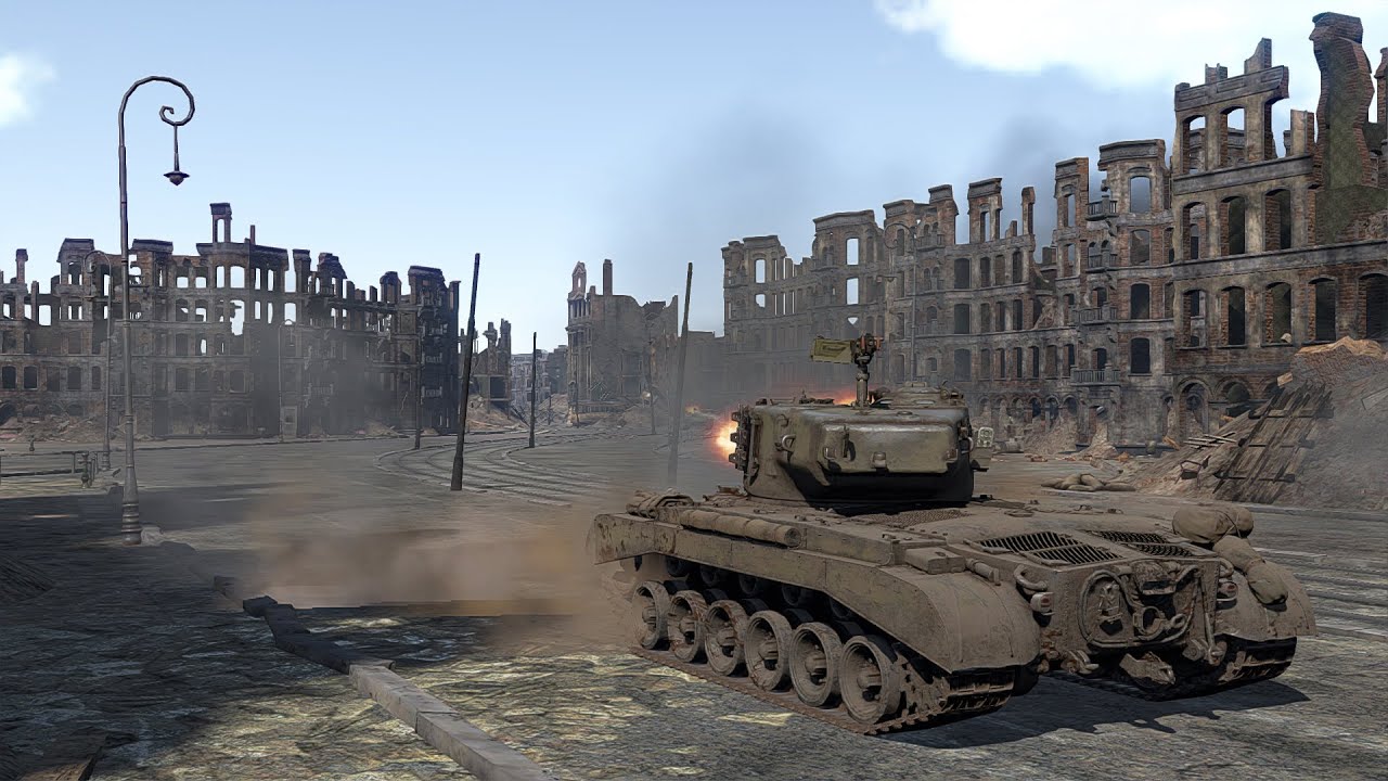 War Thunder M26E1 Cologne Cathedral Event - YouTube