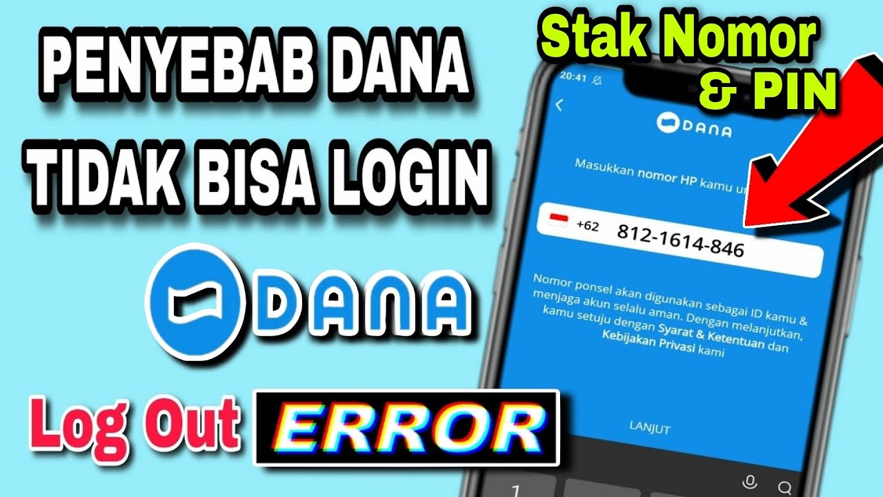 Penyebab Dana Tidak Bisa Login | Solusi Dana Tidak Bisa login Hari Ini ...