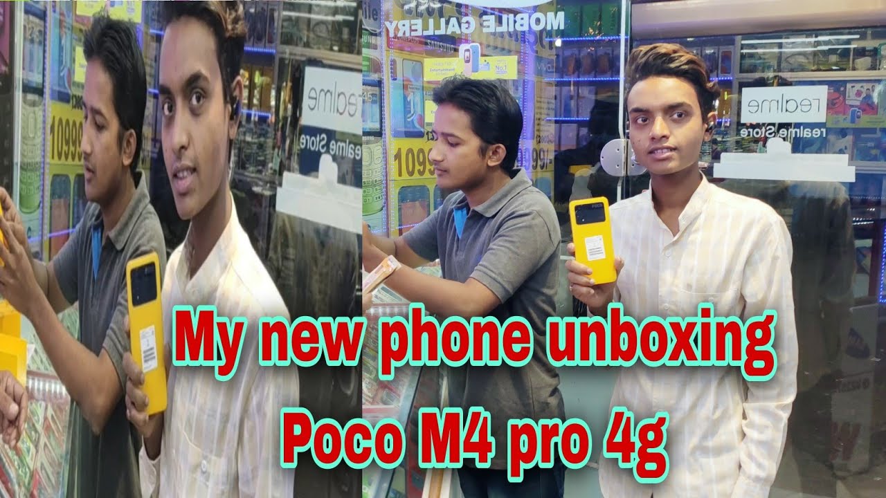 My New Phone inbox || Poco M4 pro 4G || poco m4 pro yellow unboxing all ...