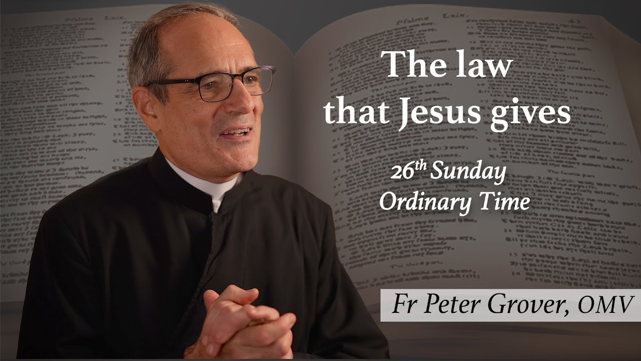 The Law That Jesus Gives Us - Fr Peter Bible Study - YouTube
