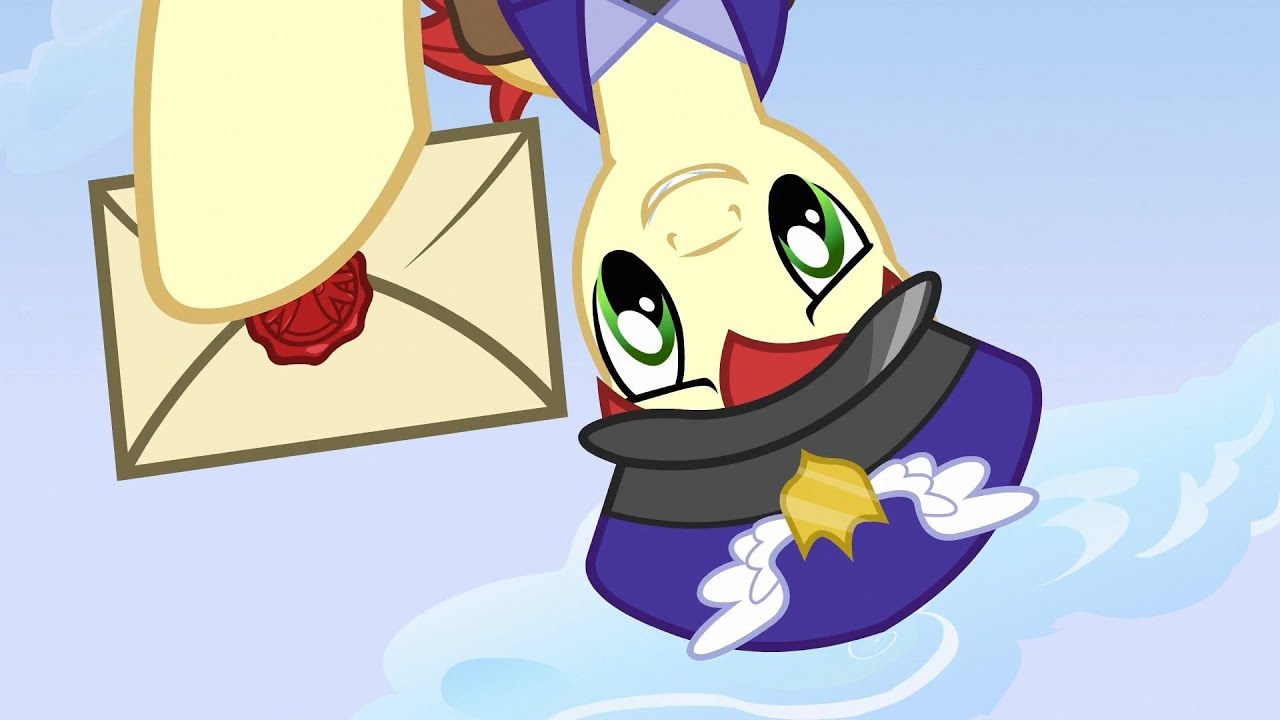 Mailpony - Got a letter here for Rainbow Dash. - YouTube