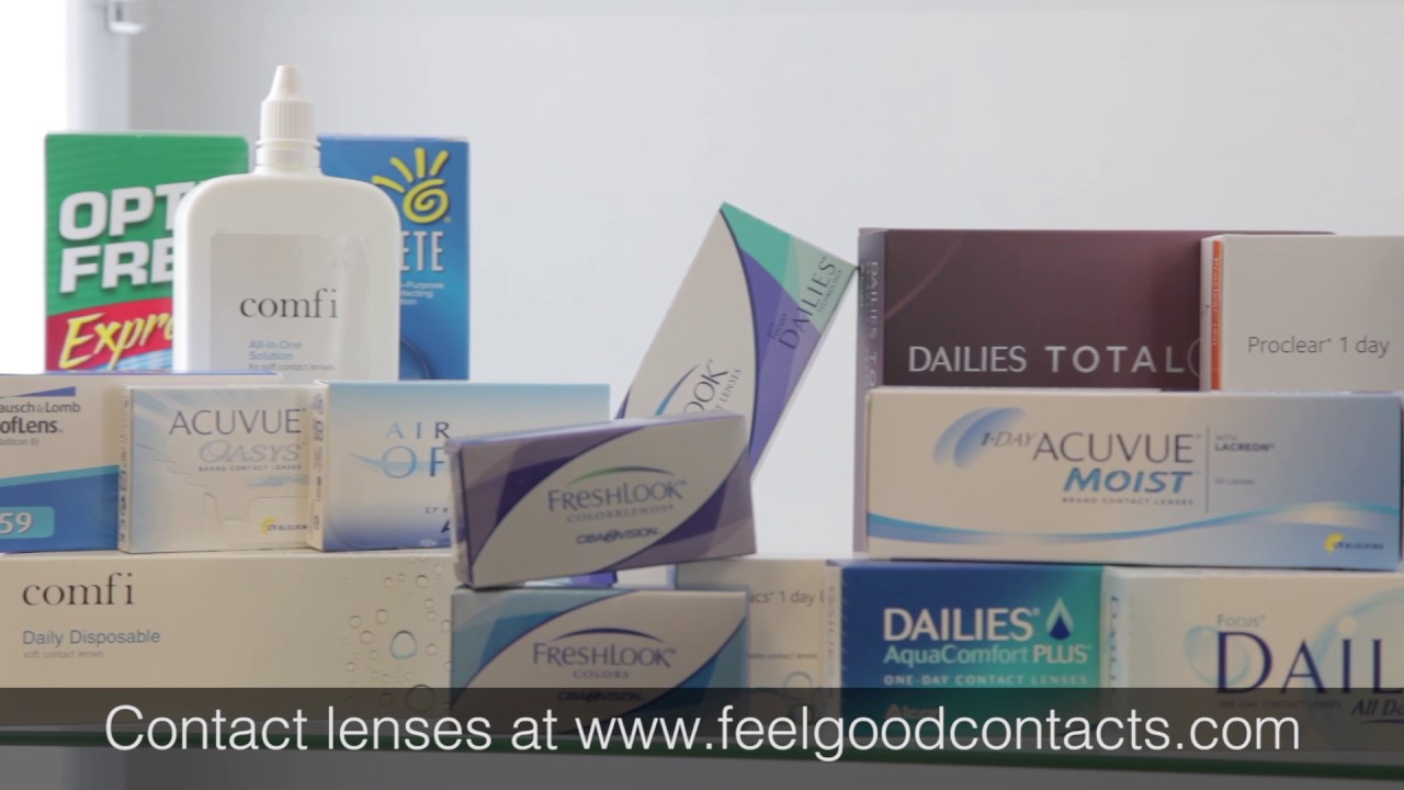 Contact Lenses UK - Feel Good Contact Lenses - YouTube
