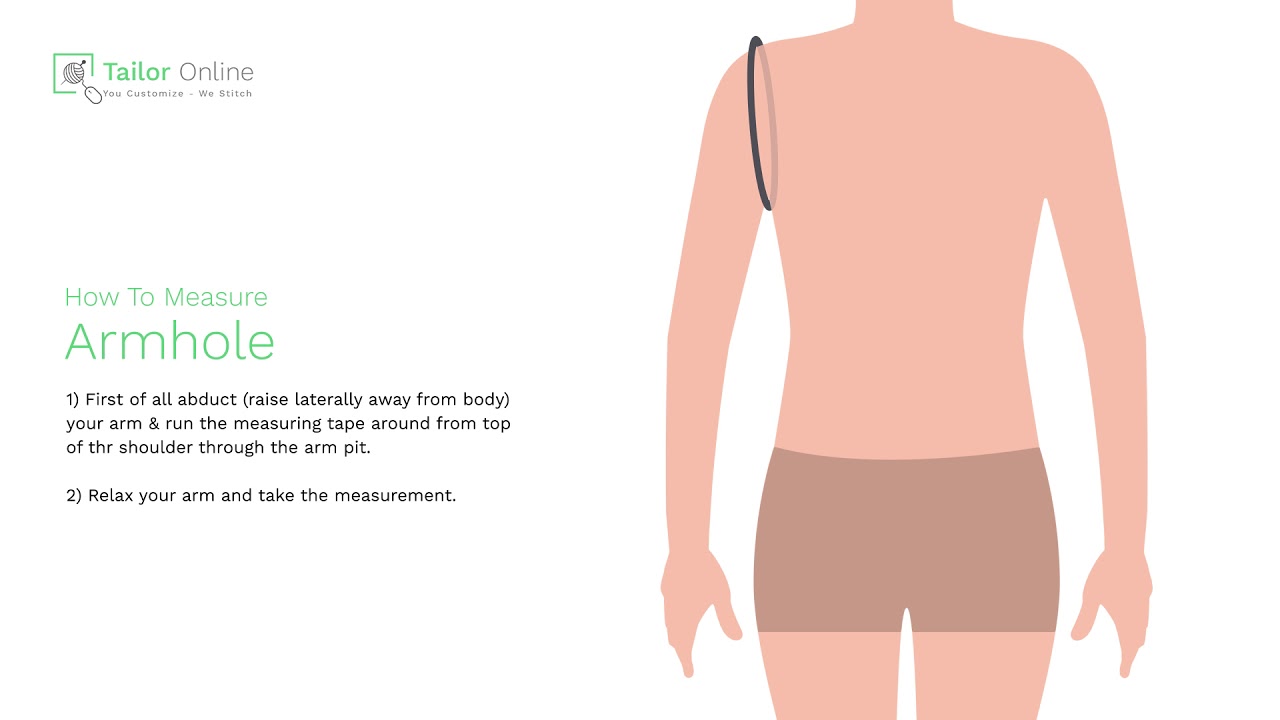 Measure Armhole - YouTube