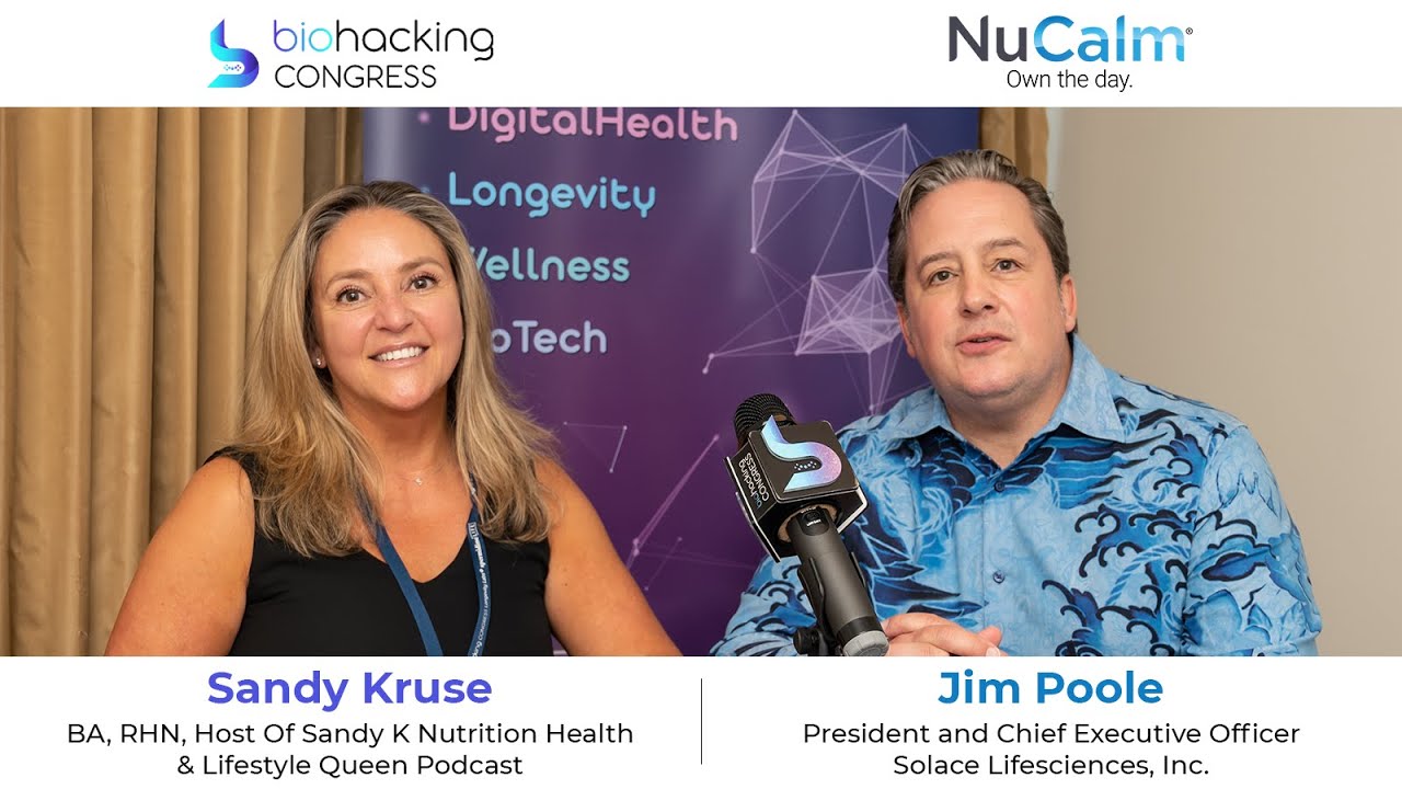 Interview, Jim Poole, Solace Lifesciences, maker of NuCalm for Sandy Kruse - YouTube
