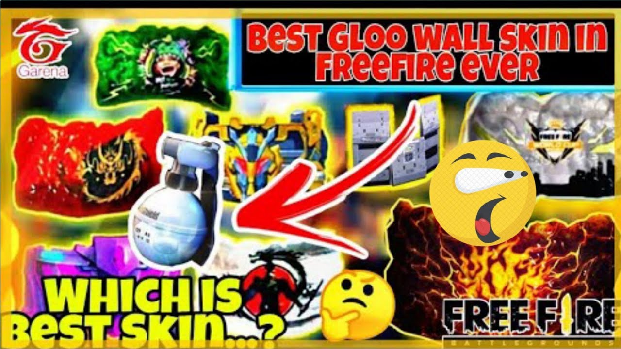 FREE FIRE TOP 5 MOST RARE GLOW WALL SKIN😱🔥-SAMSUNG A3., A5, A6, A7, J2 ...