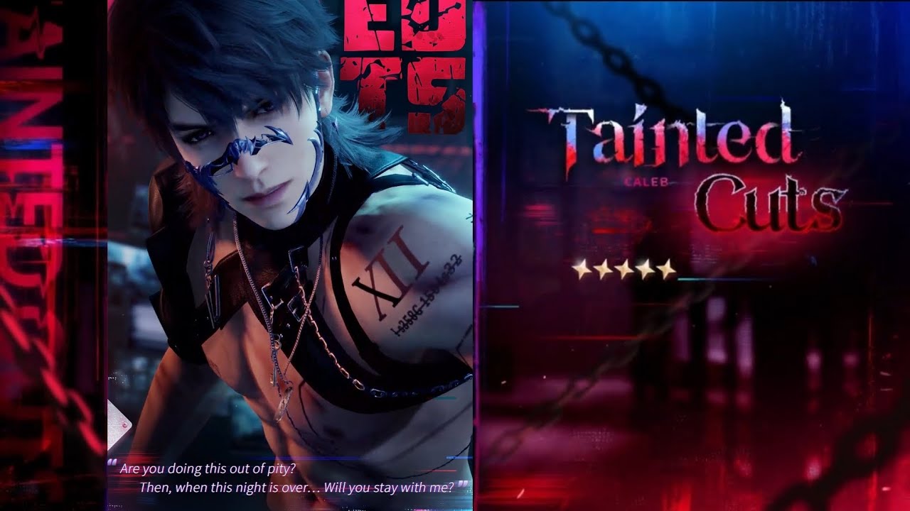 Love and Deepspace | 5-Star Interactive Memory |Caleb | Tainted Cuts - YouTube