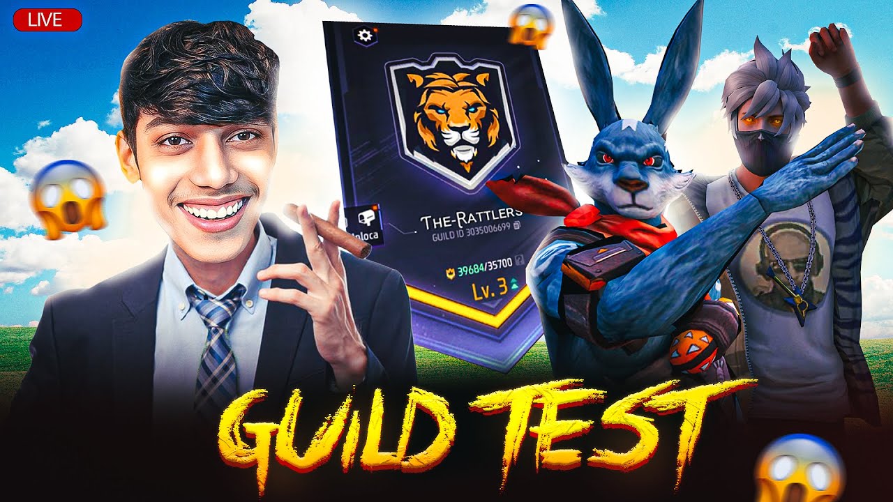 Hardest Guild Test Live 💫First Come First Serve Live🤨Team Code Guild ...