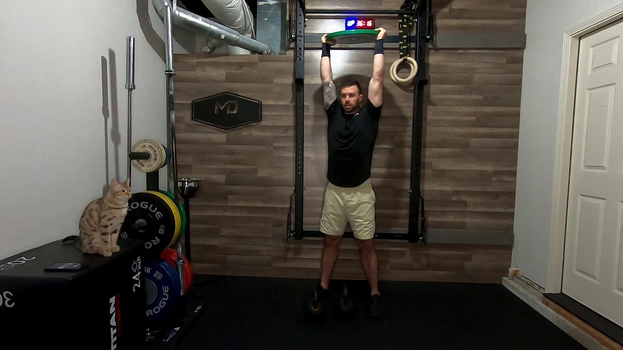 Plate Overhead Hold - YouTube