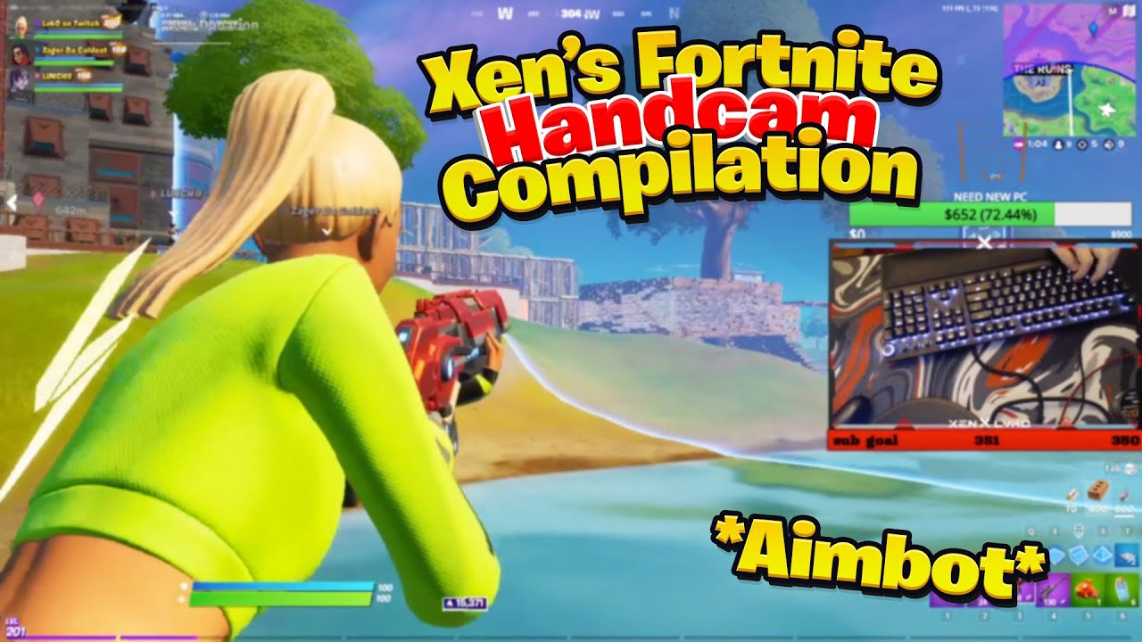 Team Xen Fortnite Handcam Compilation! (Zerspell, Lvk0, Flikzz & MORE ...