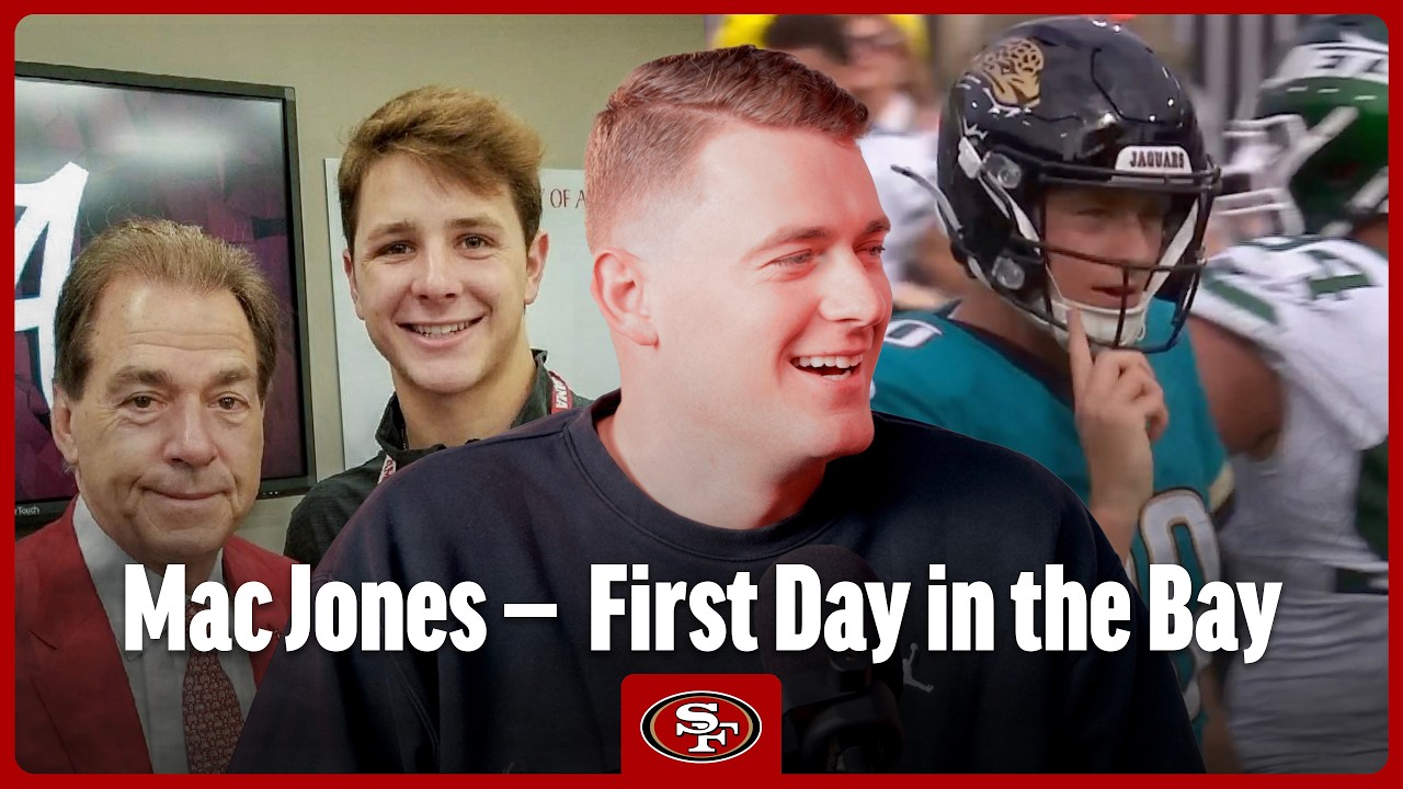 Get to Know 49ers QB Mac Jones | First Day in The Bay - YouTube