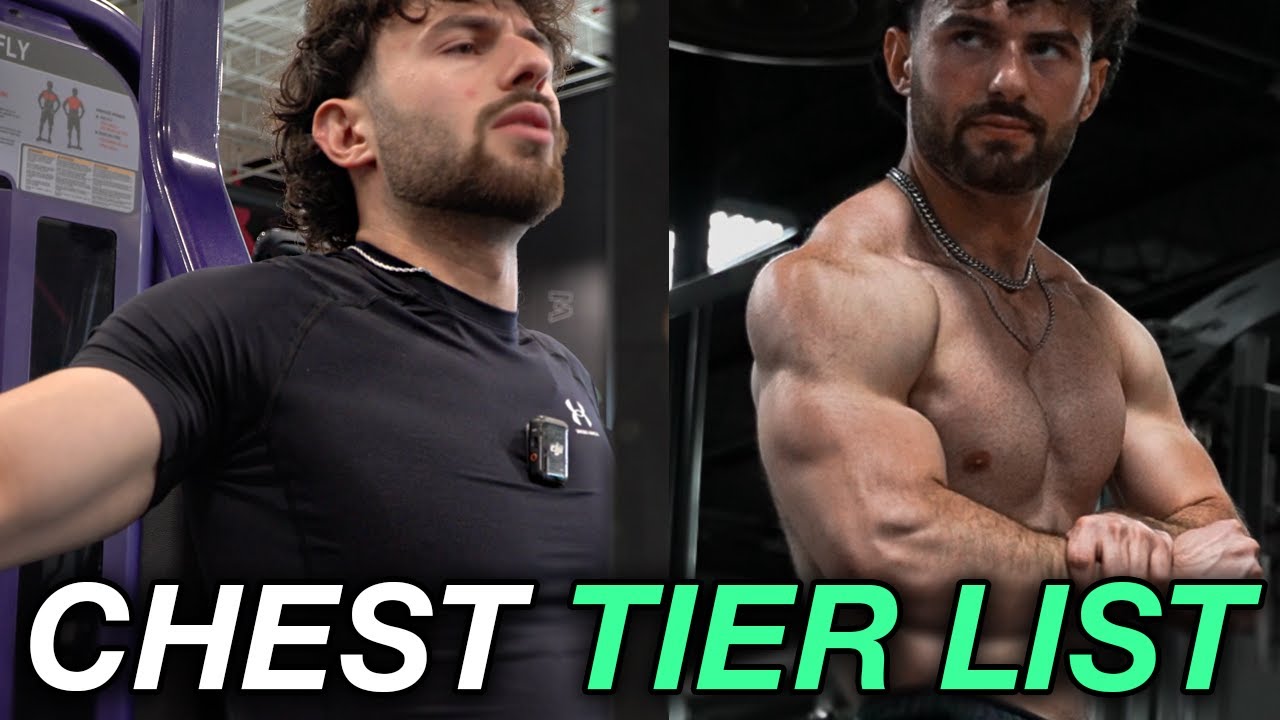 CHEST EXERCISE TIER LIST - All Chest Exercises Ranked WORST to BEST ...