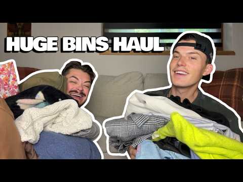 GIANT Goodwill Bins Thrift Haul to Resell on Ebay, Poshmark, and Depop! Two Person Haul!