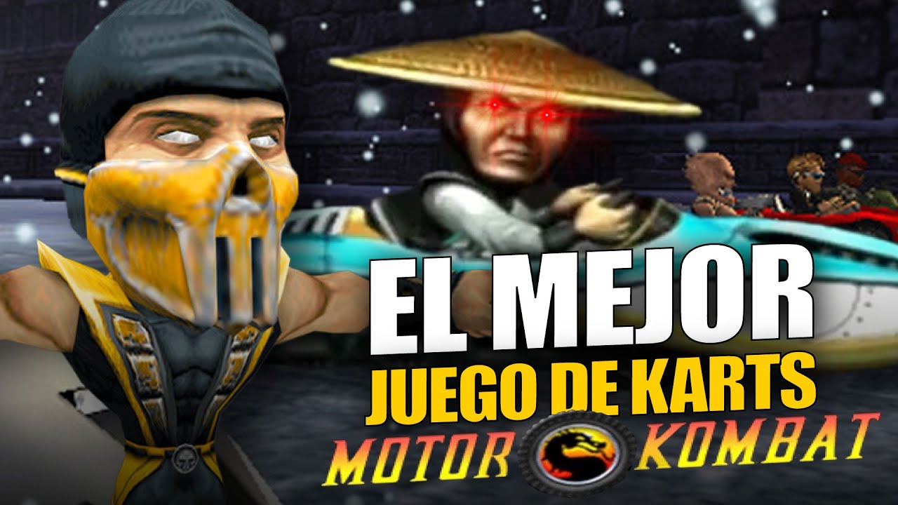 MOTOR KOMBAT es el MEJOR JUEGO DE KARTS de la historia (bueno no, pero ...