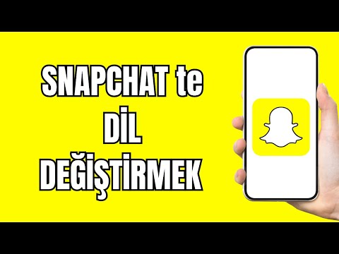 Snapchat Dil Değiştirme 2024 | Snapchat Dili Türkçeye Çevirme - Snapchat Dil Nasıl Değiştirilir