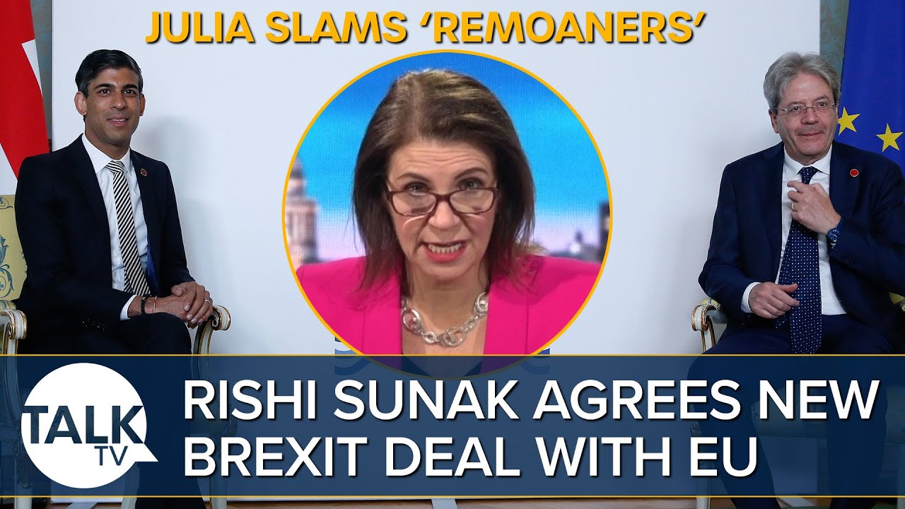 "Remoaners have got us into this mess" | Julia Hartley-Brewer on Rishi ...