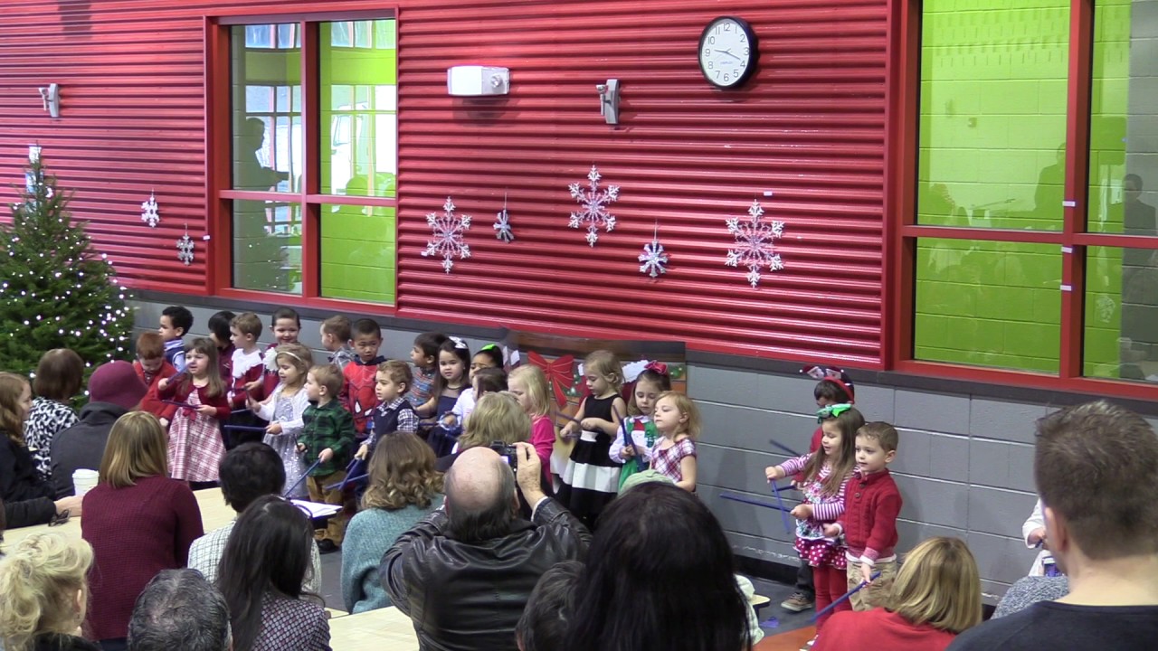 Isaac Tripp Holiday Program 2016 - 3 year old Pre K - YouTube
