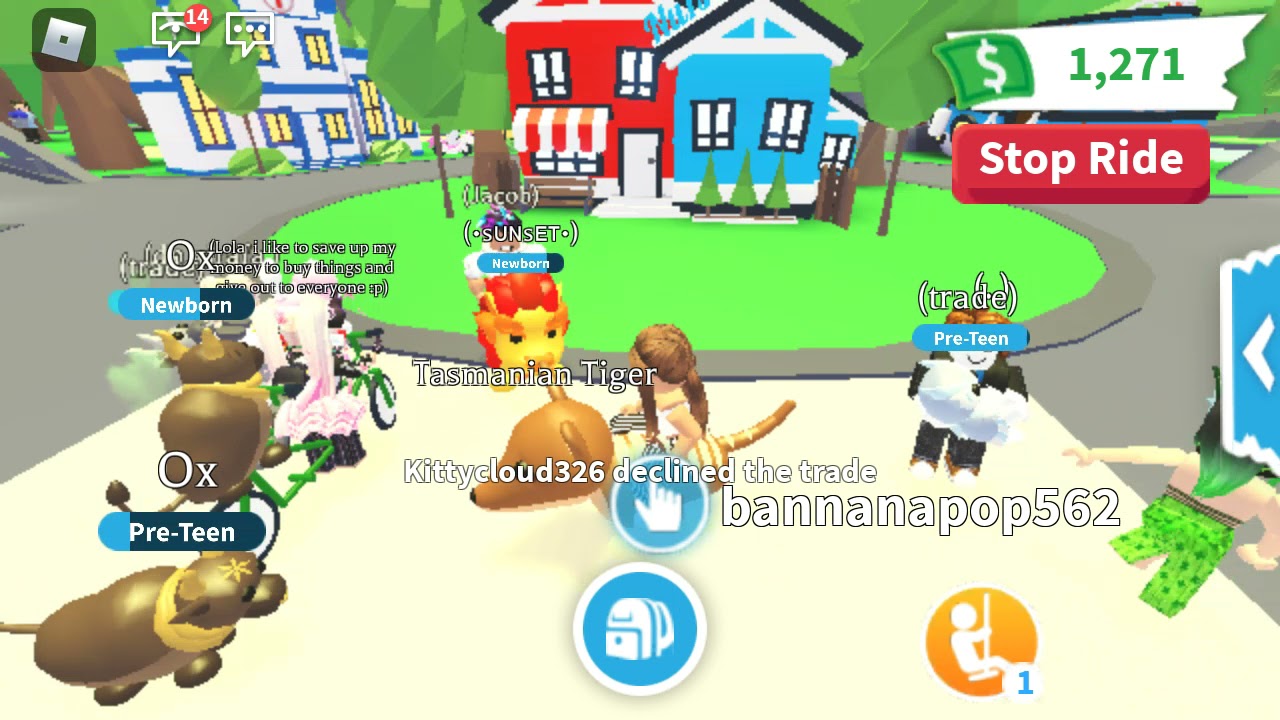 WHAT PEOPLE TRADE FOR A MEGA TASMANIAN TIGER IN ADOPT ME! - YouTube