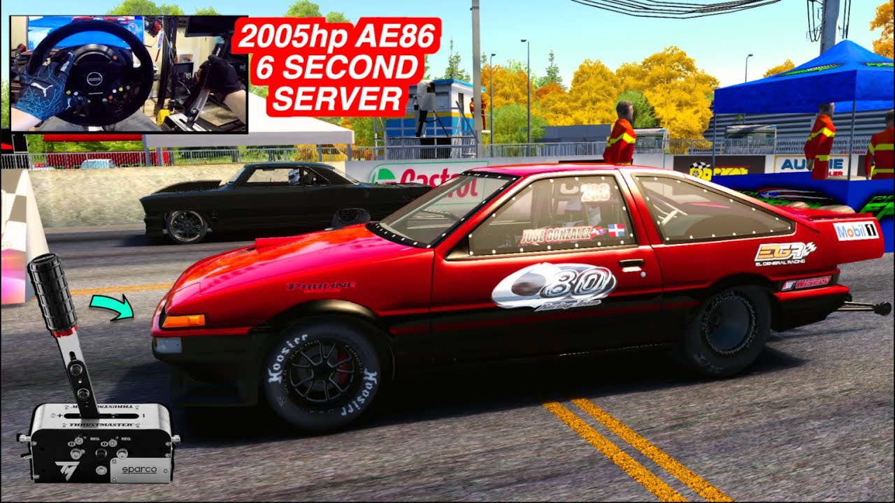 2005hp DRAG AE86 In REALISTIC Puerto Rico D&O 6 Sec SERVER w/Sequential ...