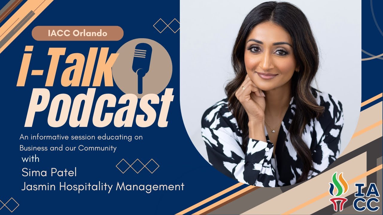iTalk with Sima Patel from Jasmin Hospitality - YouTube