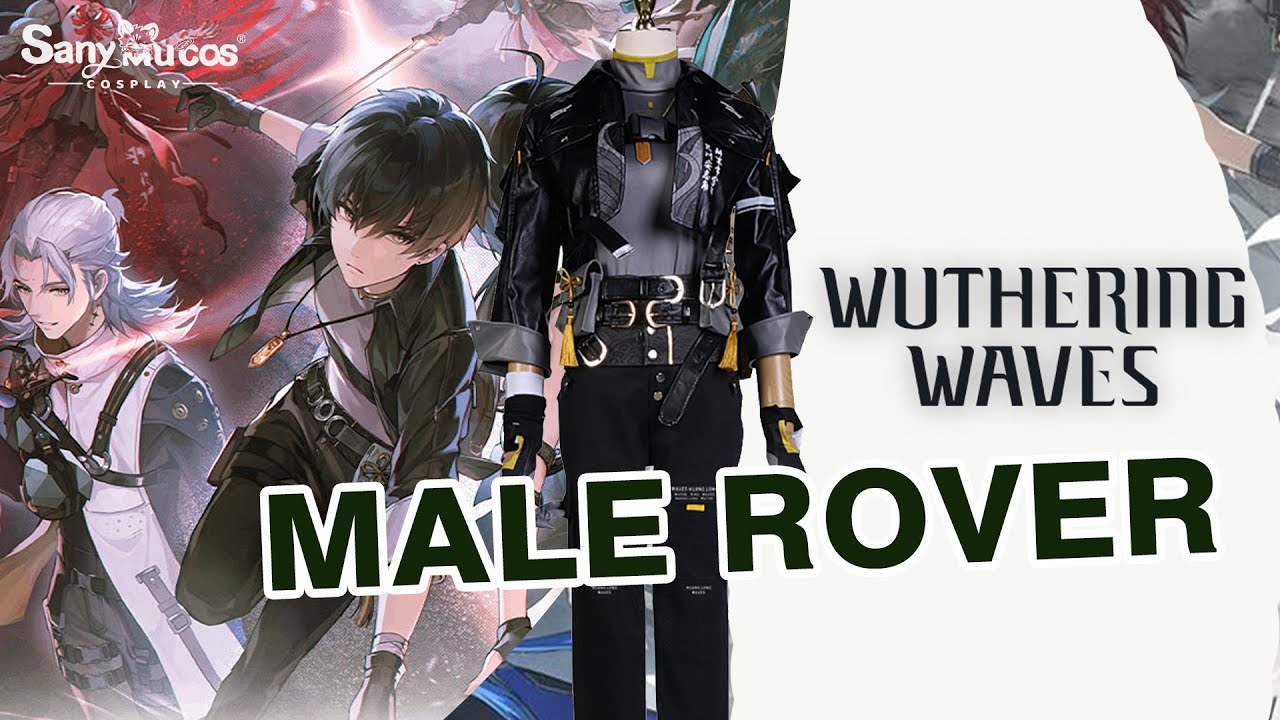 【SanyMuCos】Wuthering Waves Male Rover Cosplay Costume Detail Show - YouTube