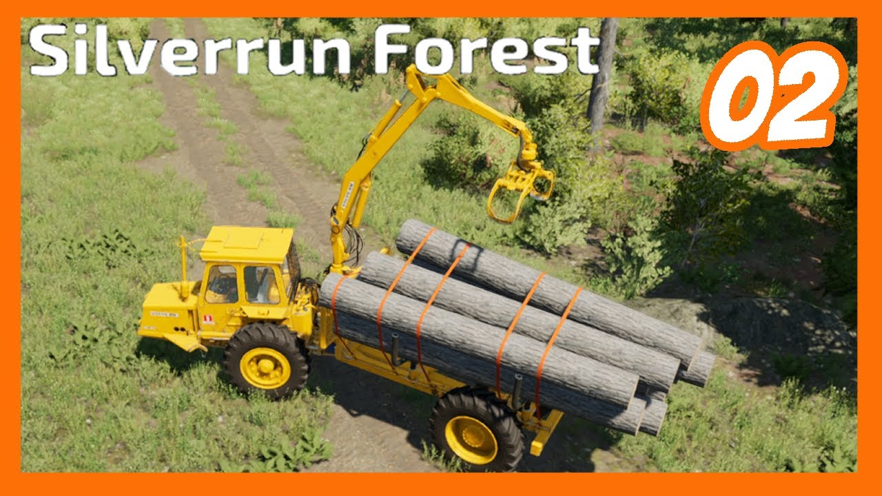 LS22 Wir gehen der Forstarbeiter nach auf Silverrun Forest #02 ...