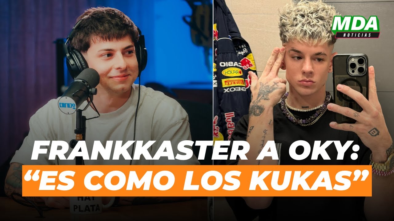 FRANKKASTER LIQUIDÓ a OKY: “Es un PEL0TUDO, es como los KUKAS” - YouTube