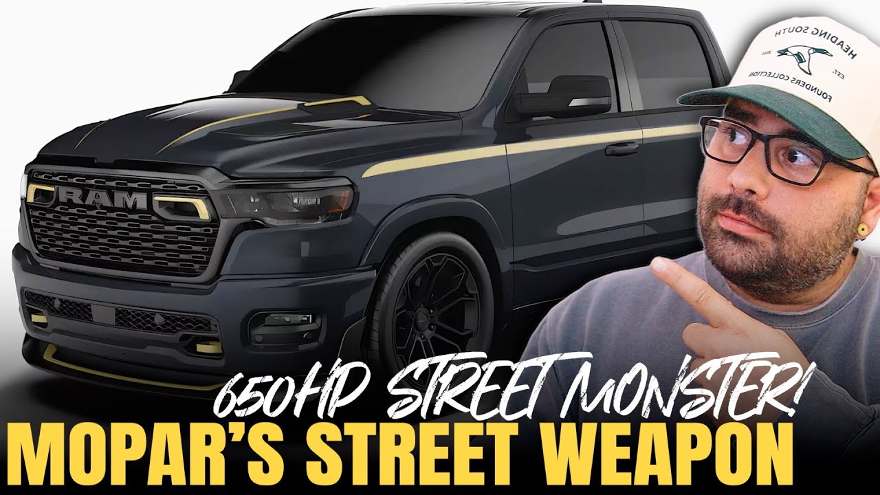 650HP RAM 1500 DC650 — Fox x Mopar Supercharged 5.7L HEMI Street Truck ...