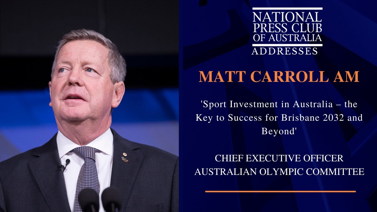 IN FULL: Matt Carroll AM Addresses the National Press Club of Australia ...